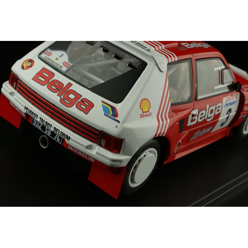 Peugeot 205 T16 3 Rallye d'Ypres 1985 Darniche - Mahe IXO 18RMC135 ...