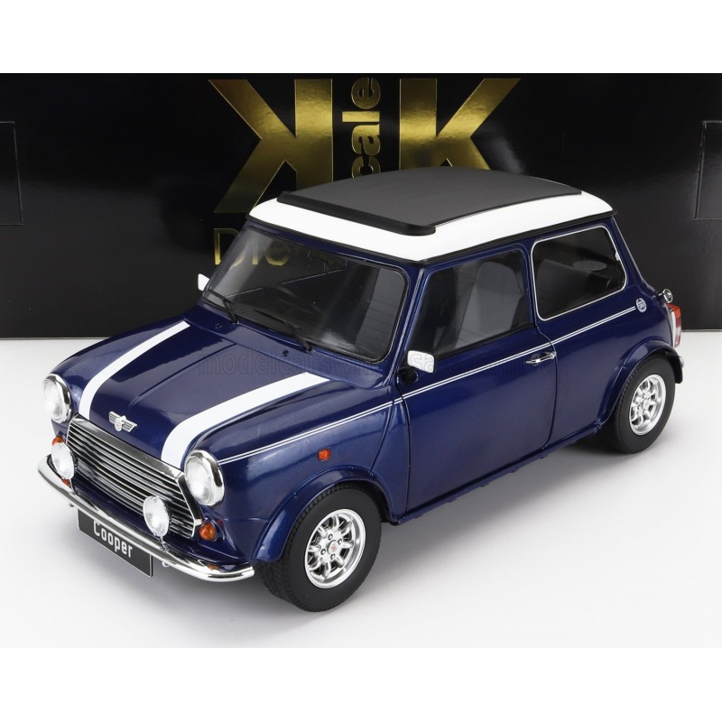 Mini Cooper Sunroof RHD 1992 Blue White KK Scale KKDC120073R ...
