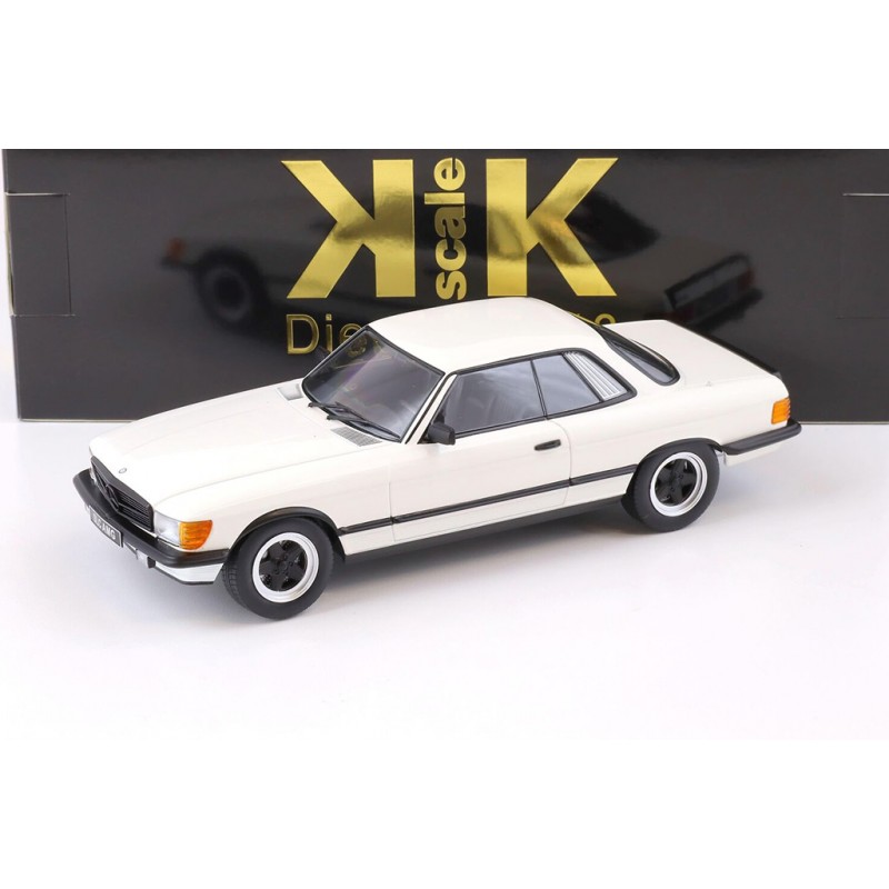 Mercedes Benz SClass 500SLC 6.0 AMG C107 1985 White KK Scale KKDC180892 ...