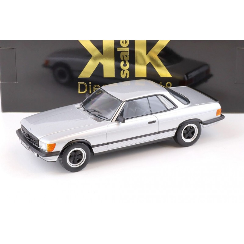 Mercedes Benz SClass 500SLC 6.0 AMG C107 1985 Silver KK Scale ...