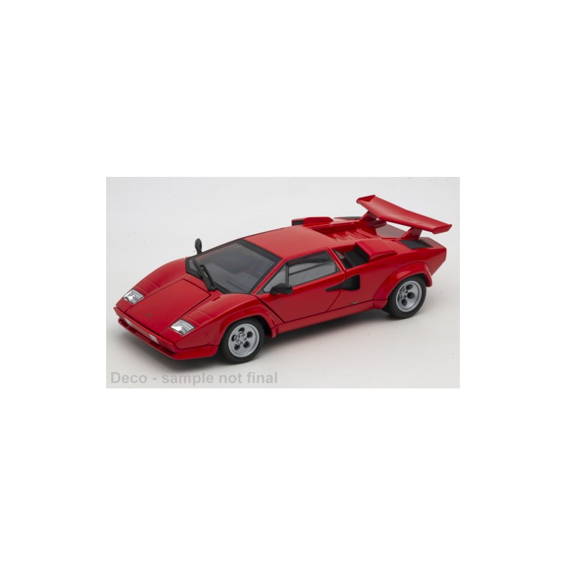 Lamborghini Countach Red Welly WEL24112red - Miniatures Autos Motos