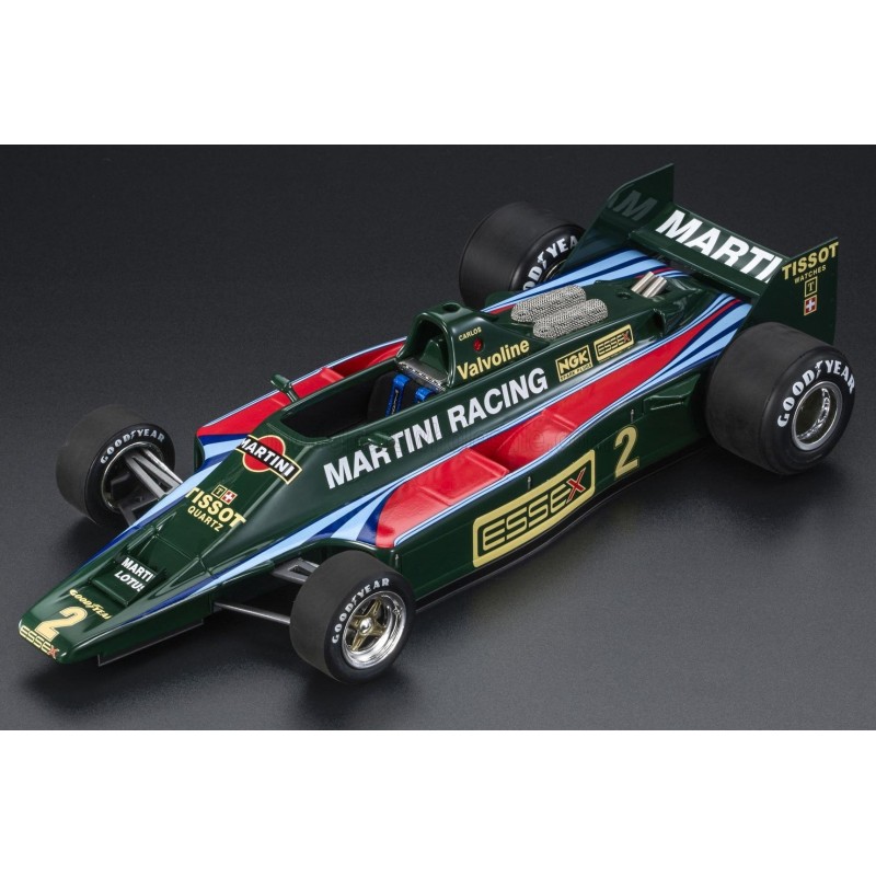 Lotus Type 80 without front wings 2 Carlos Reutemann F1 Test 1979 GP ...