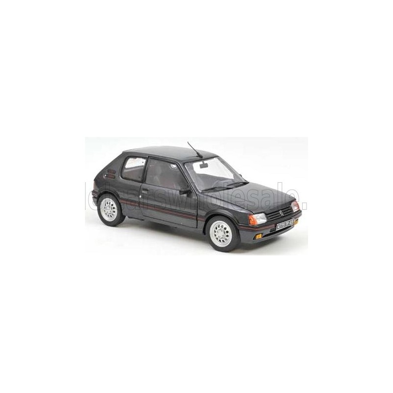 Peugeot 205 1.6 GTI 1988 Graphite Grey Norev 184845 - Miniatures Autos ...