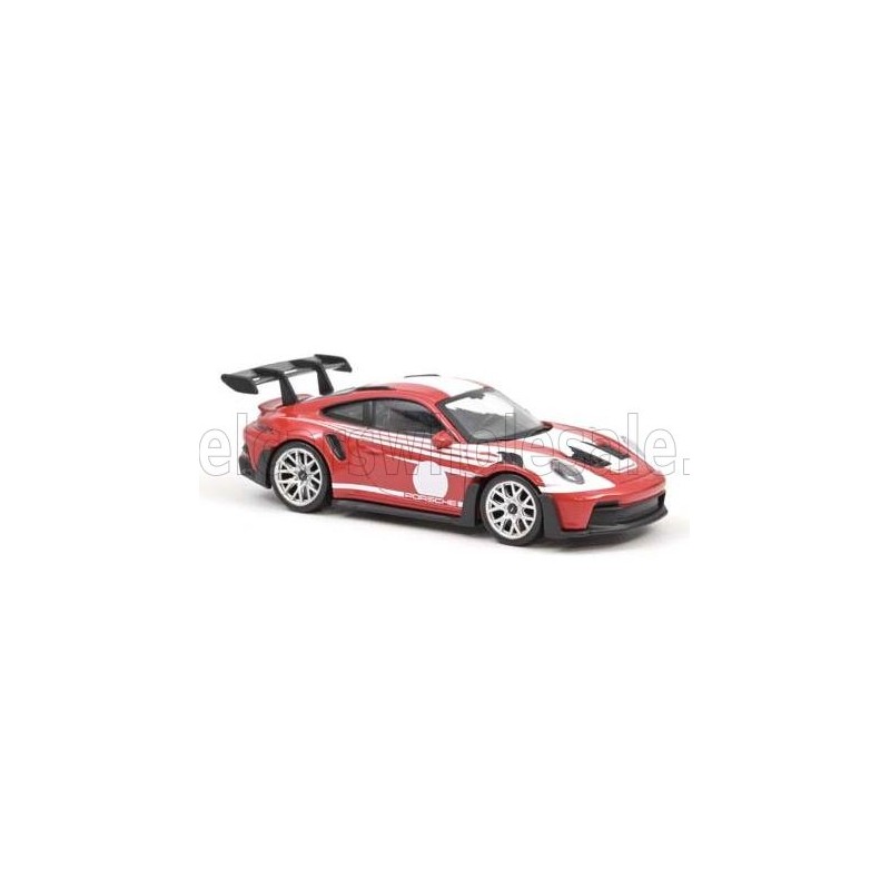 Porsche 911 992 GT3 RS Coupe Salzburg Livery 2022 Red White Norev ...