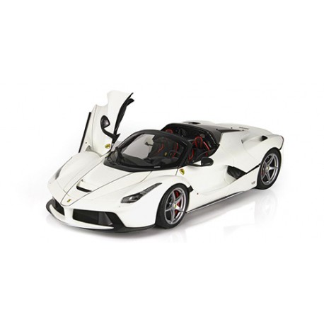 Ferrari LaFerrari Aperta Bianco Italia BBR BBR182233 - Miniatures Autos ...