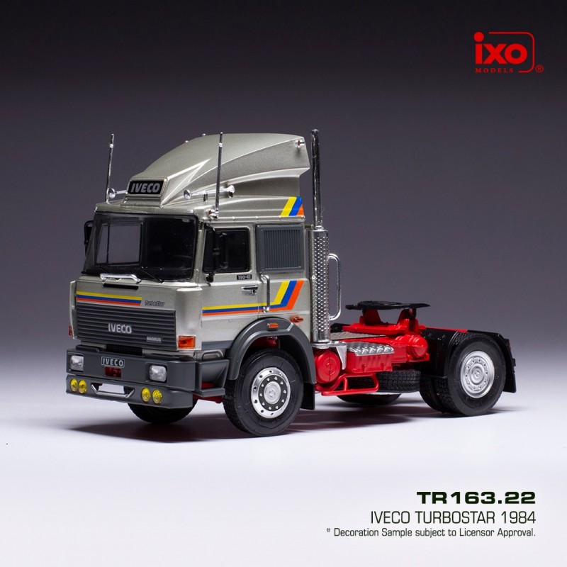 Iveco Turbostar 1938 Special 1984 Silver IXO TR163 - Miniatures Autos Motos