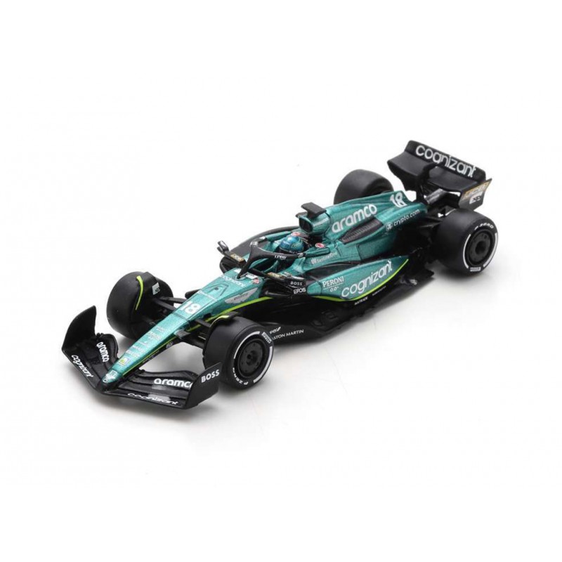 Aston Martin Mercedes AMR23 18 Lance Stroll F1 2023 Spark SY294 ...