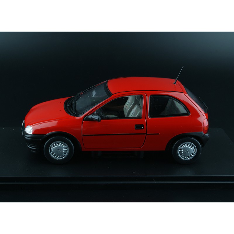 Opel Corsa B 1993 Red Whitebox WB124191 - Miniatures Autos Motos