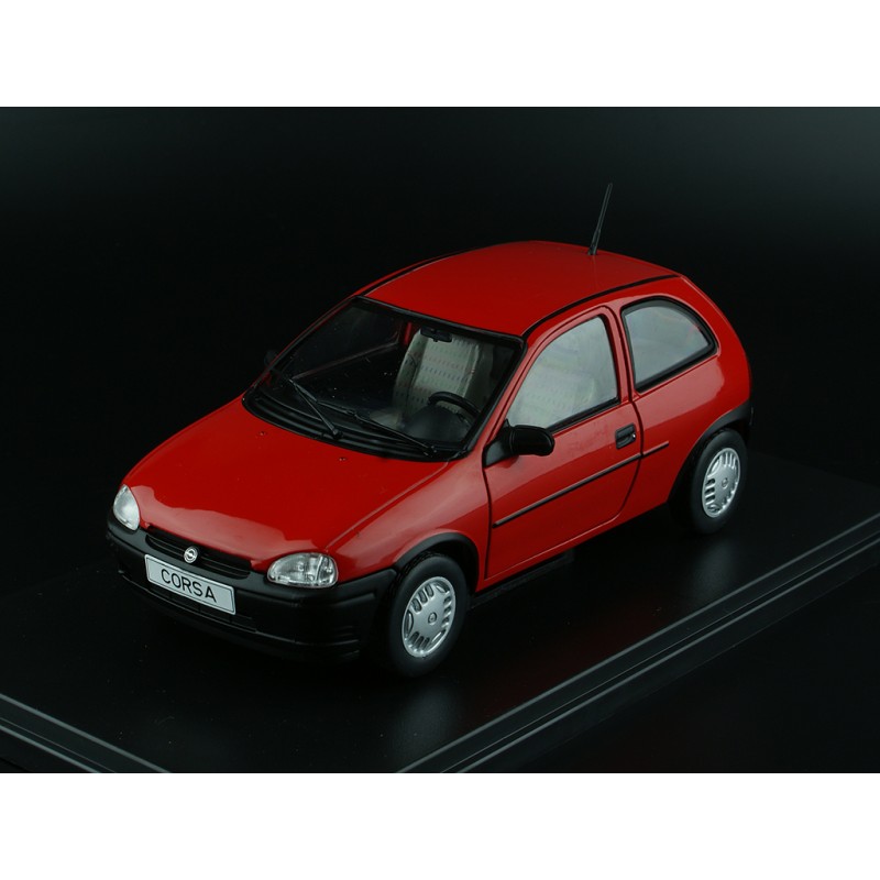 Opel Corsa B 1993 Red Whitebox WB124191 - Miniatures Autos Motos