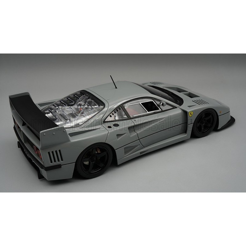 Ferrari F40 LM Press Version - Black Wheels 1996 Grigio Medio ...