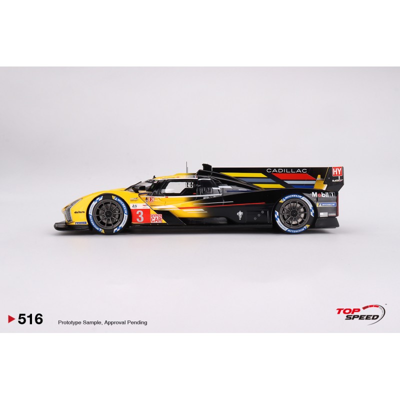 Cadillac V-Series.R 3 4ème 24 Heures du Mans 2023 Truescale TS0516 - Miniatures Autos Motos