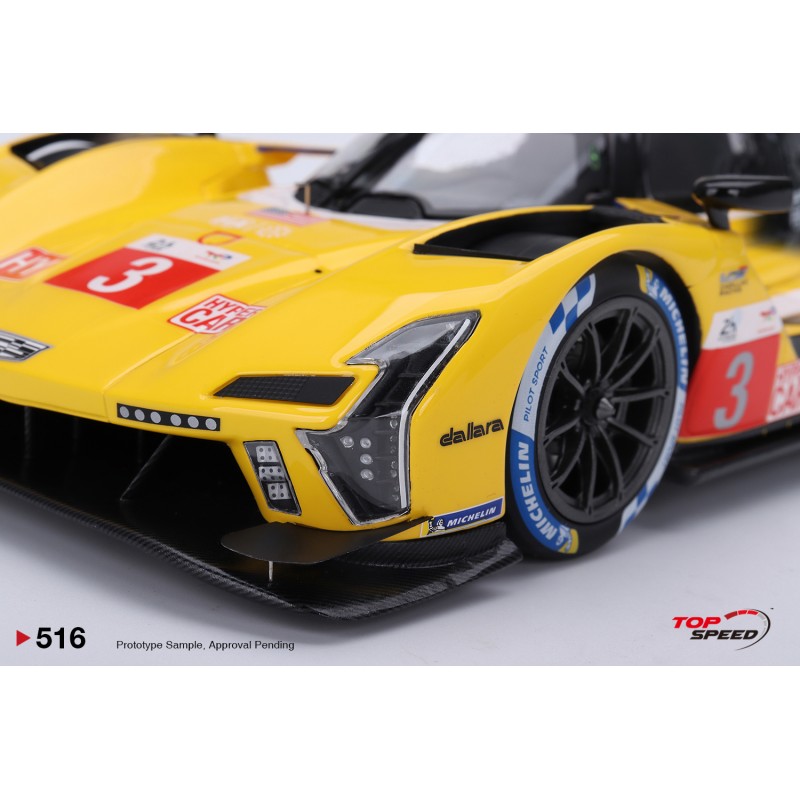 Cadillac V-Series.R 3 4ème 24 Heures du Mans 2023 Truescale TS0516 - Miniatures Autos Motos