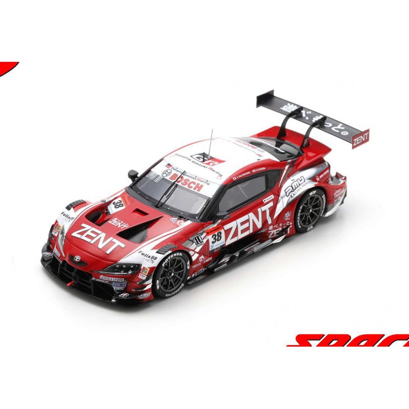 Toyota GR Supra 38 GT500 Super GT 2023 Spark SGT062 - Miniatures Autos Motos