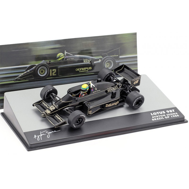 Lotus 98T 12 F1 Grand Prix du Brésil 1986 Ayrton Senna Edicola ...