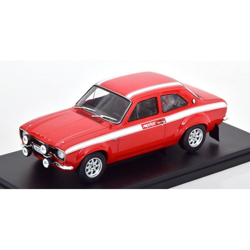 Ford Escort MK I RS1600 Mexico 1970 Red Whitebox WB124199 - Miniatures ...